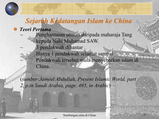 Sumbangan Islam di China | PPSX