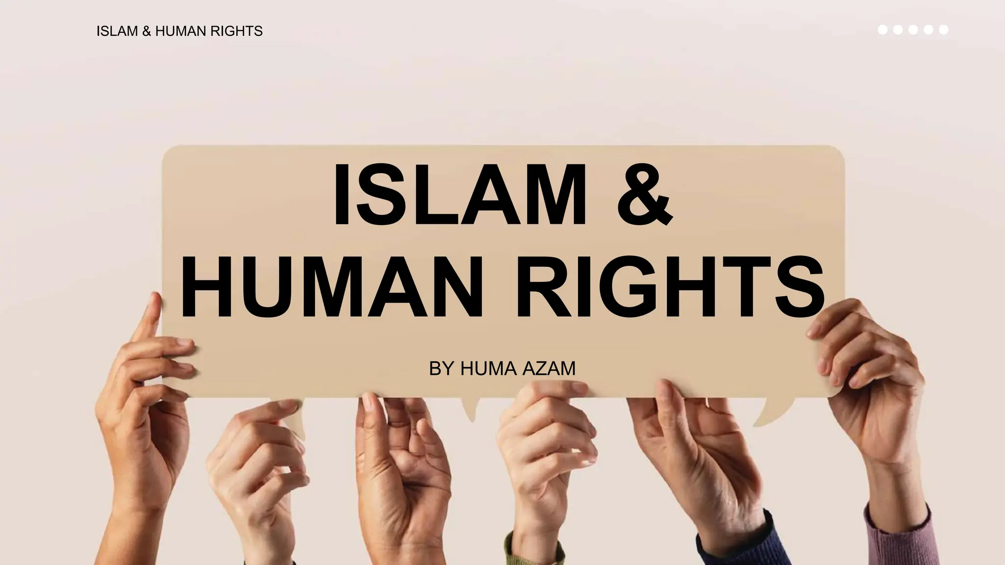 Islam & Human Rights islamicvstudies.pptx
