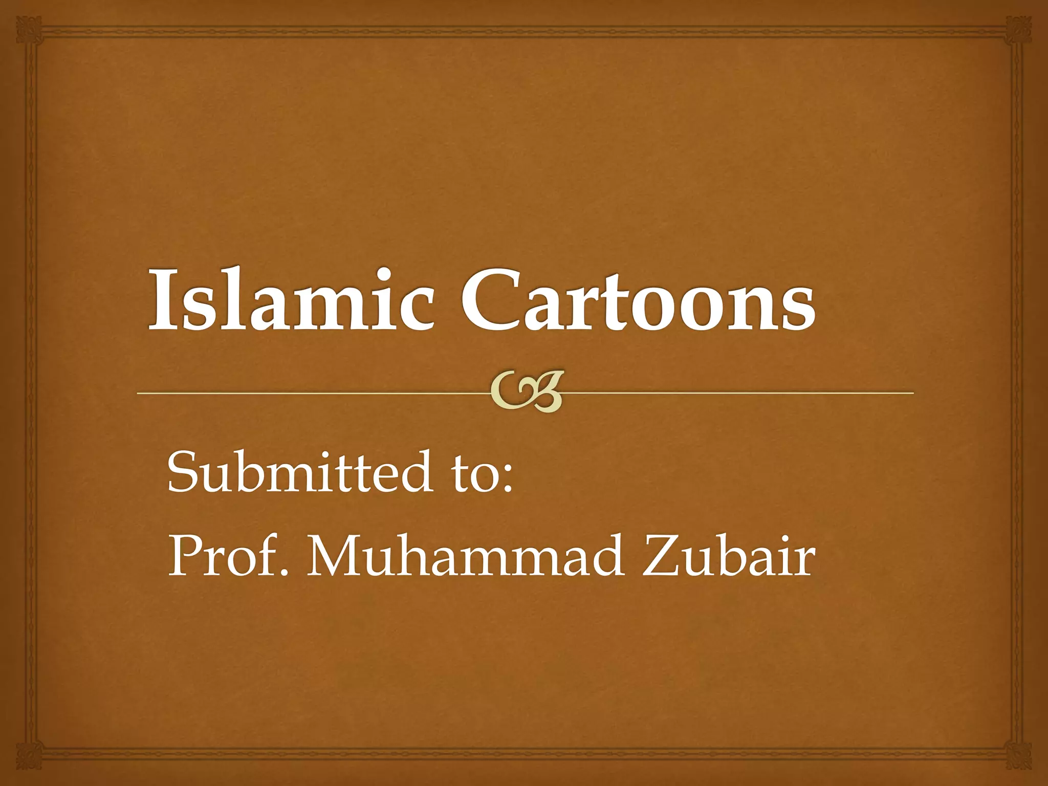 Islamic Cartoons of moral values for Children | PPTX