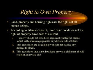 Human Rights in Islam | PPTX