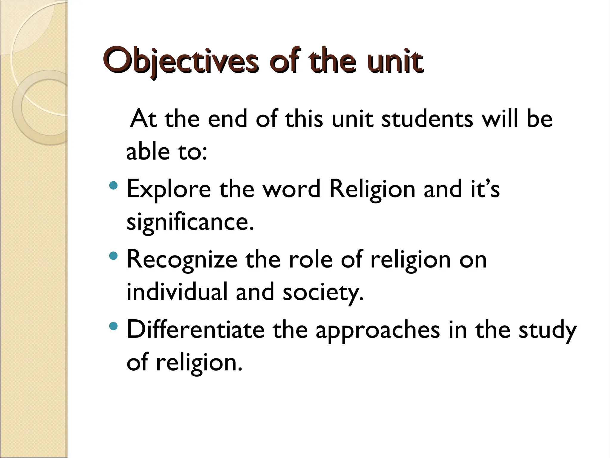 Islamiat Unit 1 religion.ppt BSN 1st Year | PPT