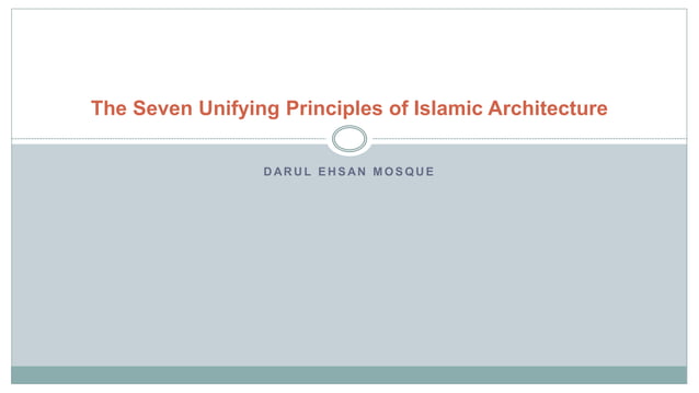 Islamic Architecture_Project_1 | PPT
