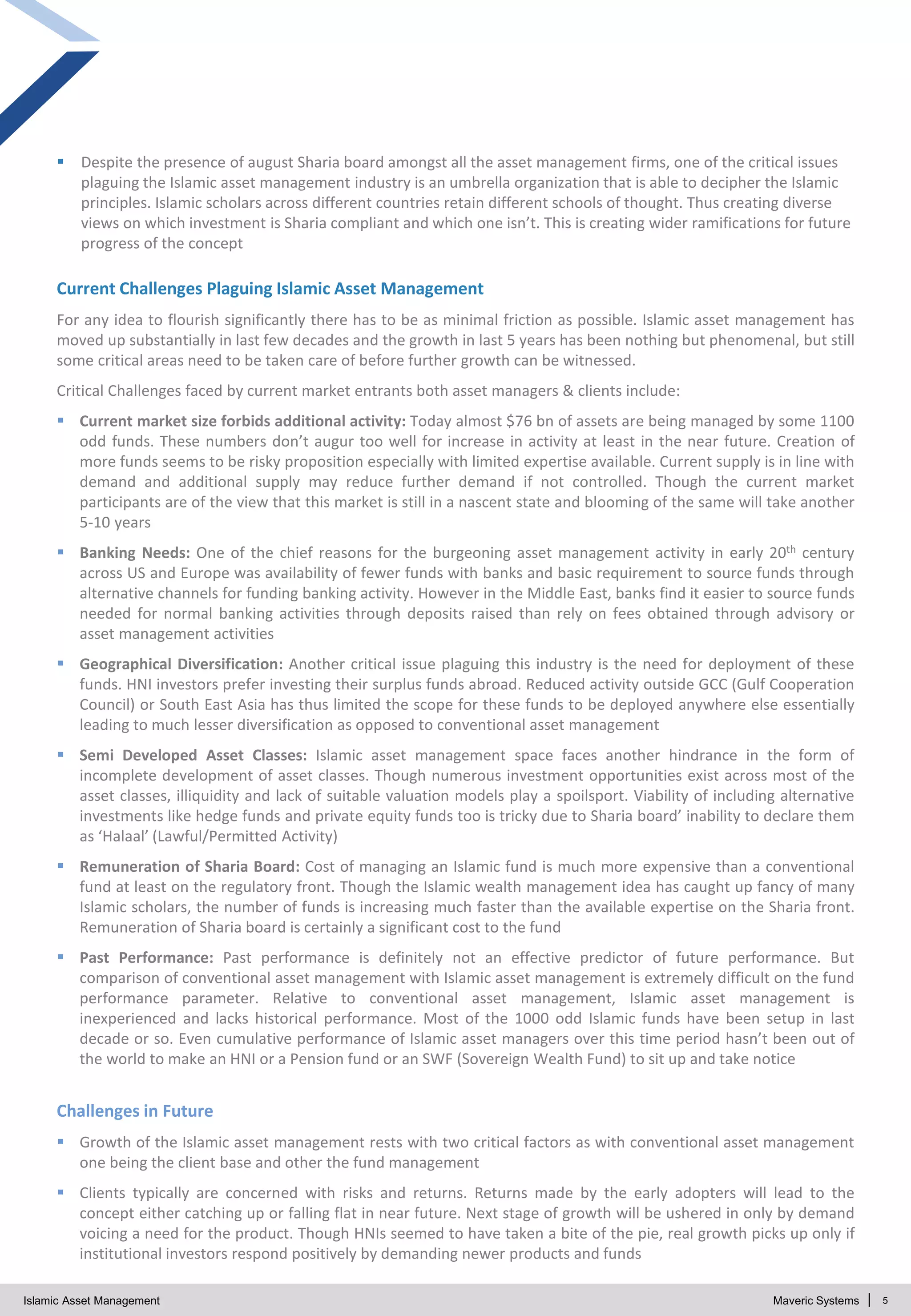 Islamic Asset Management A new Iceberg | PDF