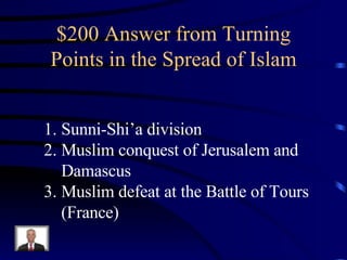 Islamic Civilizations Jeopardy | PPT