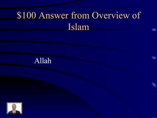 Islamic Civilizations Jeopardy | PPT
