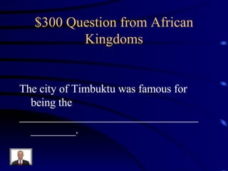 Islamic Civilizations Jeopardy | PPT