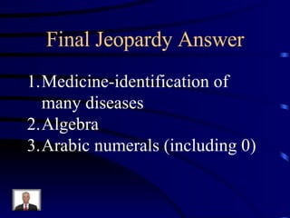 Islamic Civilizations Jeopardy | PPT