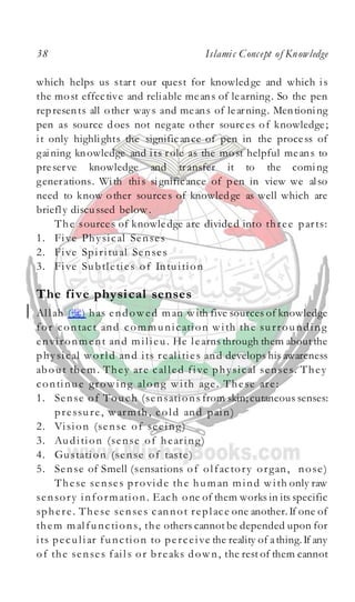 Islamic Concept of Knowledge | PDF