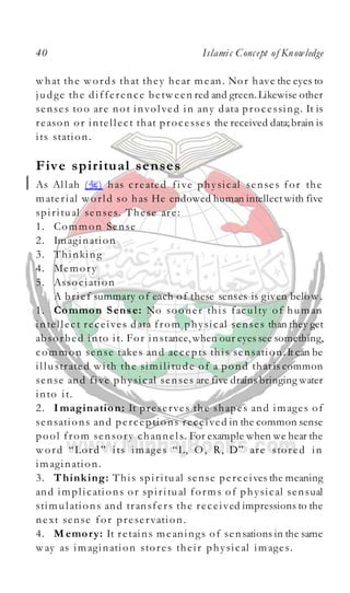 Islamic Concept of Knowledge | PDF
