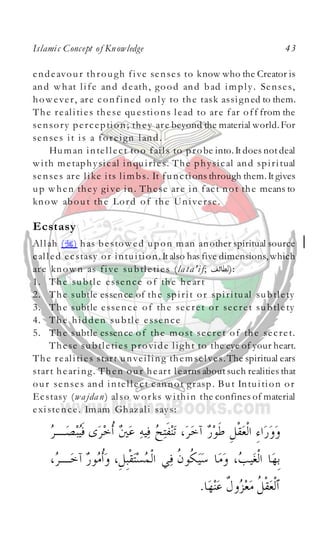 Islamic Concept of Knowledge | PDF