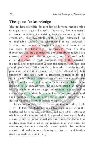 Islamic Concept of Knowledge | PDF