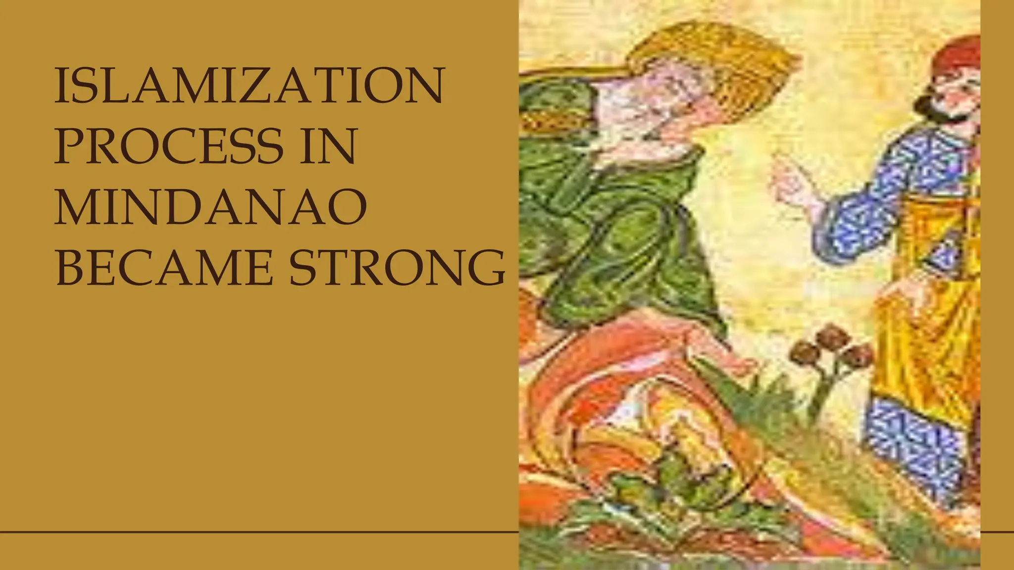 ISLAMIC-ERA Contemporary Philippines arts from the region | PPTX