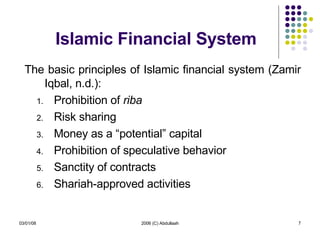 Islamic Finance 7a | PPT