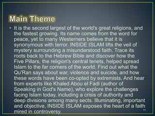 Islamic movies-presentation | PPTX