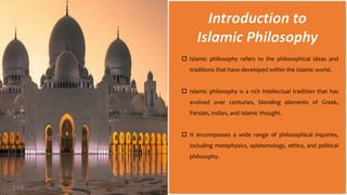 Exploring Islamic Philosophy: Unveiling its Background, Key Concepts ...