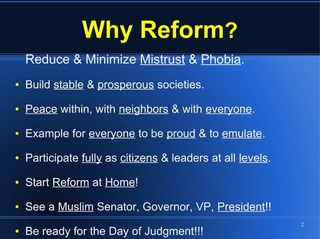 Islamic Reform | PDF