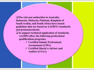 Islamic accounting presentation | PPTX