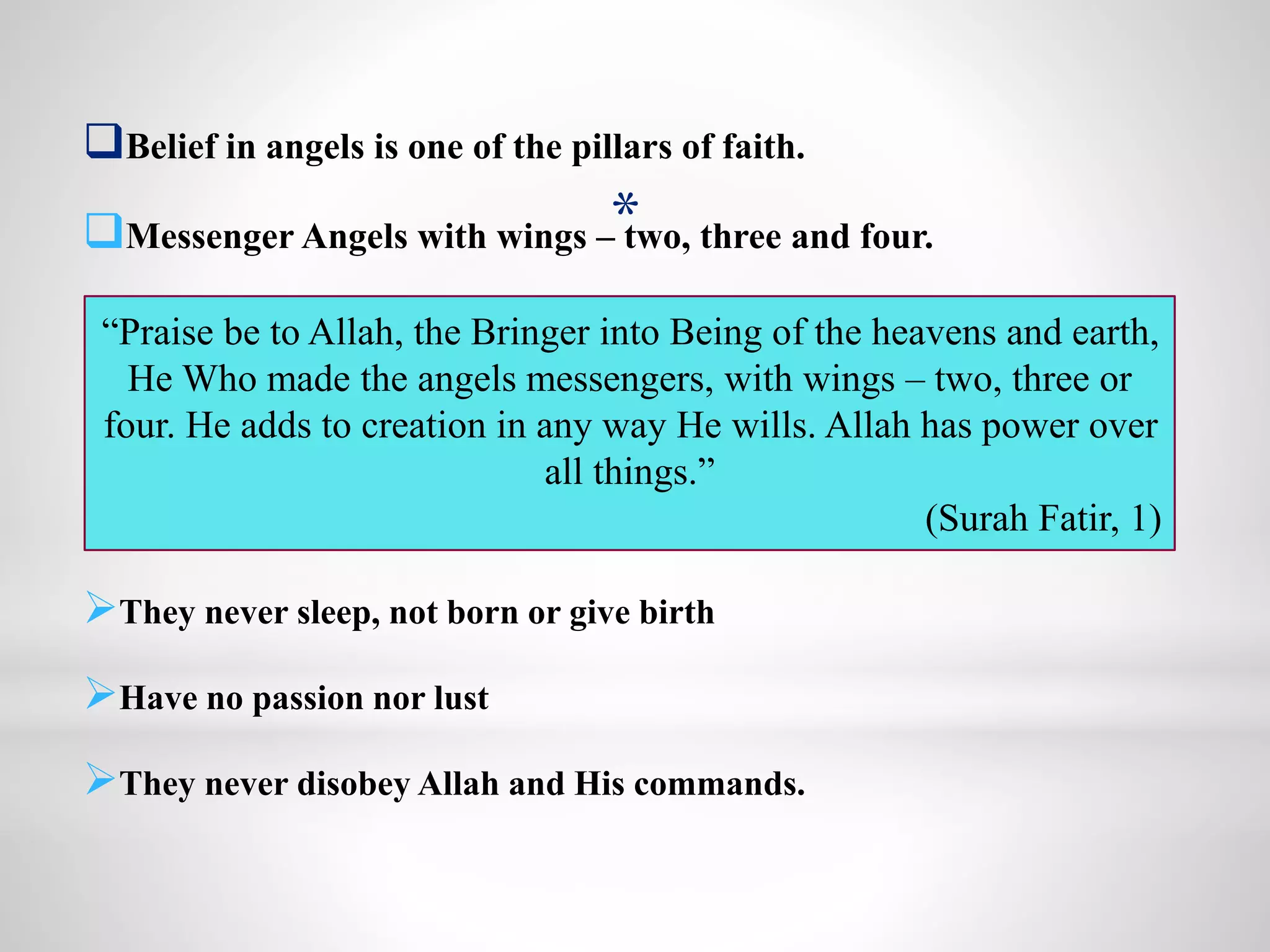 Islamic aqidah Belief in Unseen Matters | PPTX