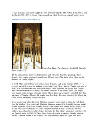 Islamic architecture | PDF