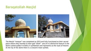 Islamic architecture (Mosque In Wawandue) | PPTX