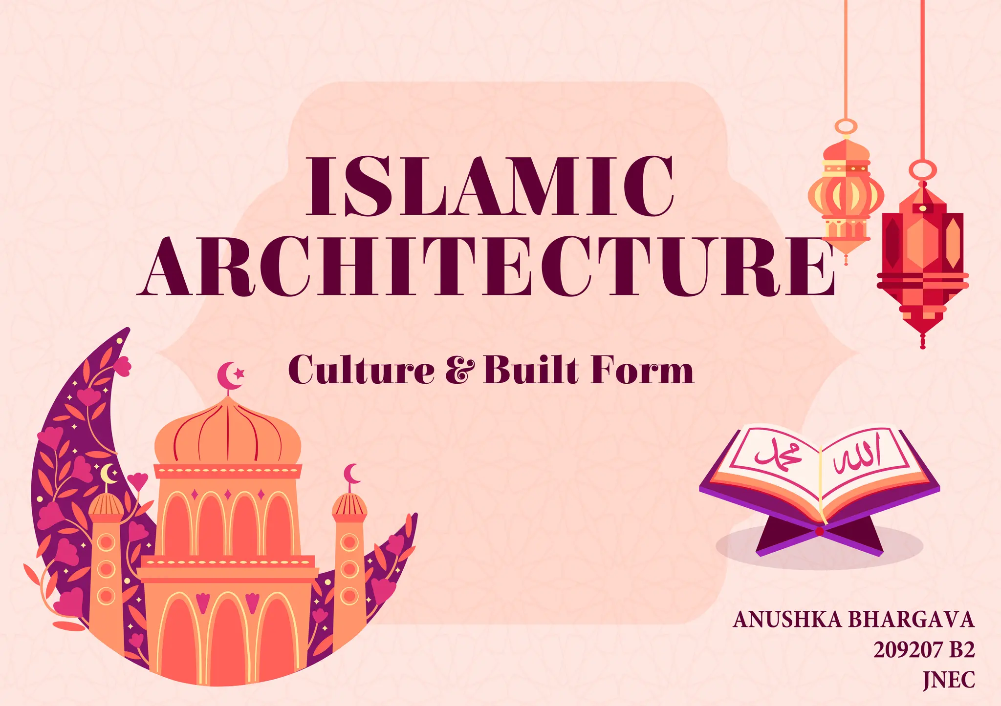 ISLAMIC ARCHITECTURE | PPT