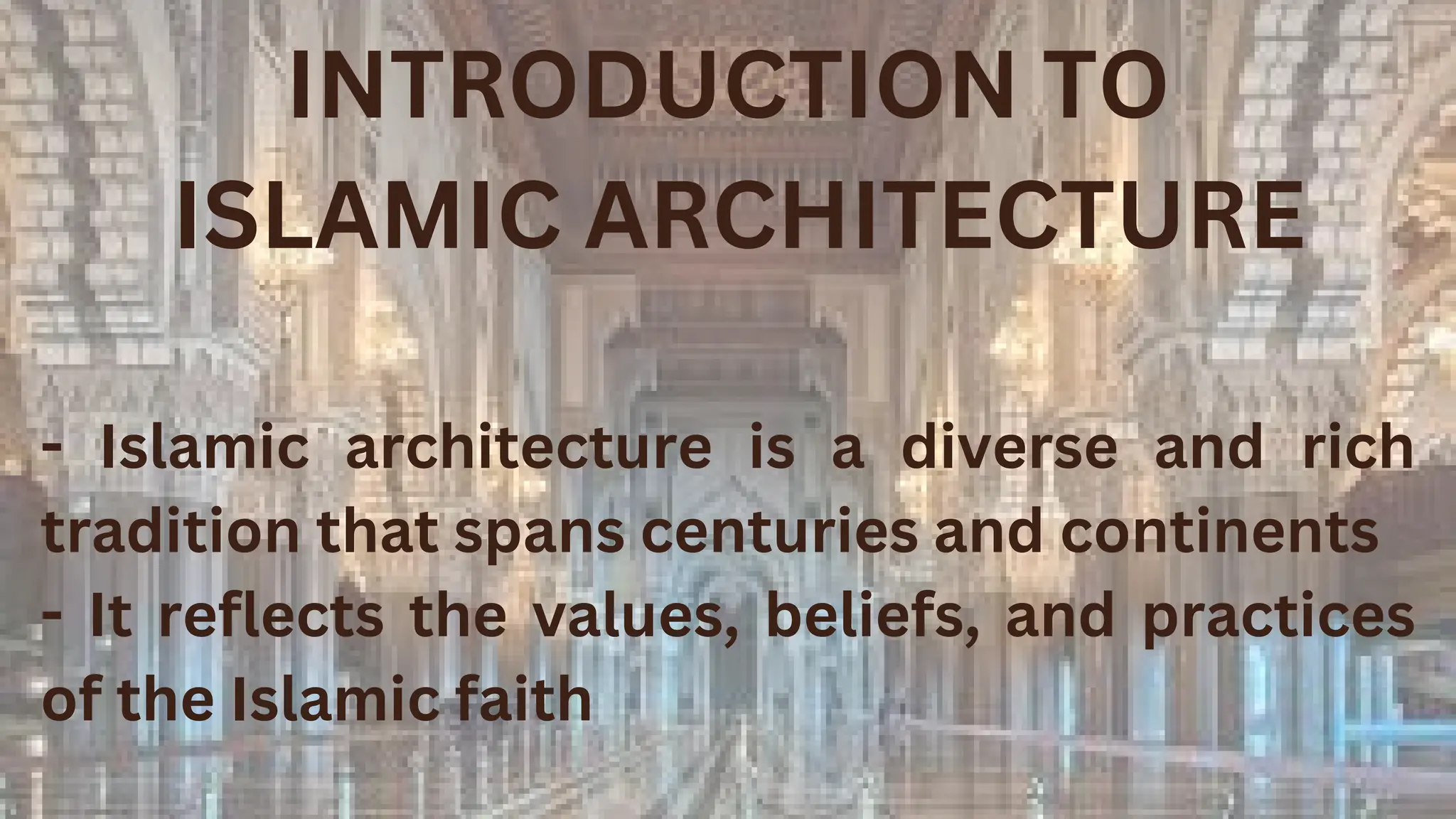 ISLAMIC ARCHITECTURE FOR HISTORY .pdf