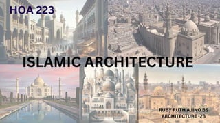 ISLAMIC ARCHITECTURE FOR HISTORY .pdf