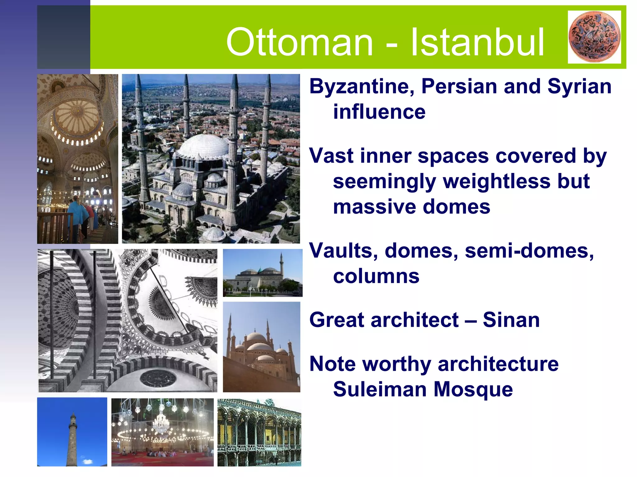 Islamic Architecture Lecture | PPT