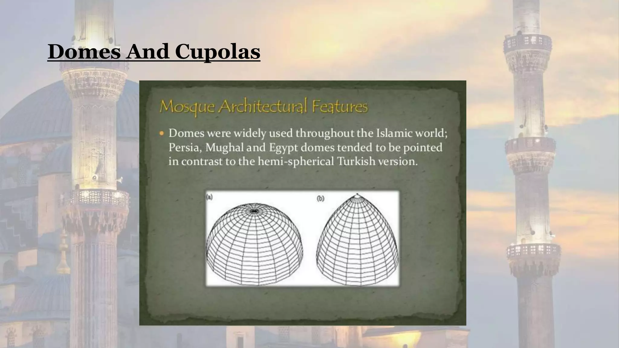 Islamic architecture final | PPTX | Islam | Religion & Spirituality
