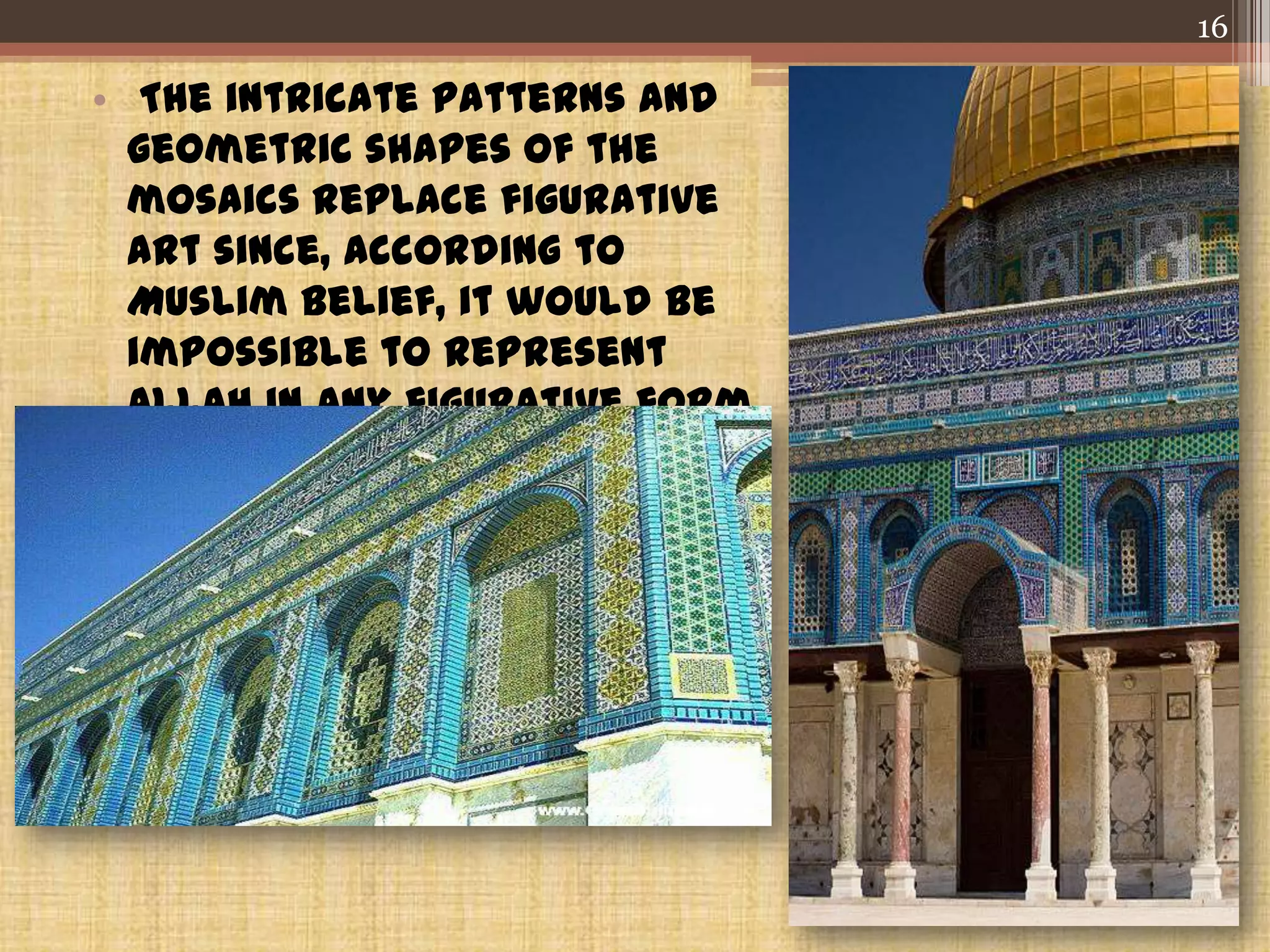 Islamic architecture in jerusalem | PPTX