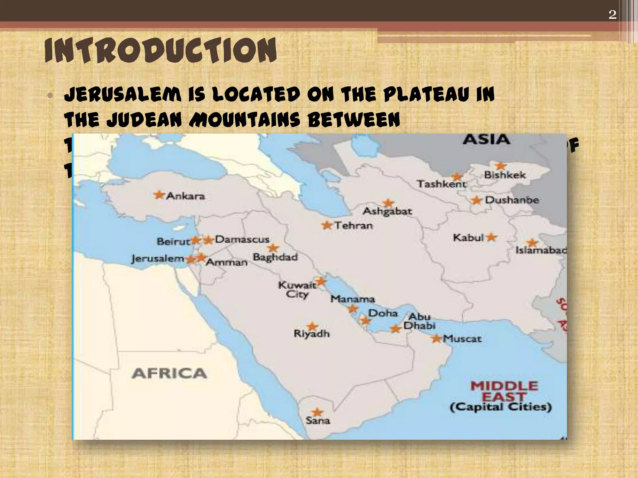 Islamic architecture in jerusalem | PPTX