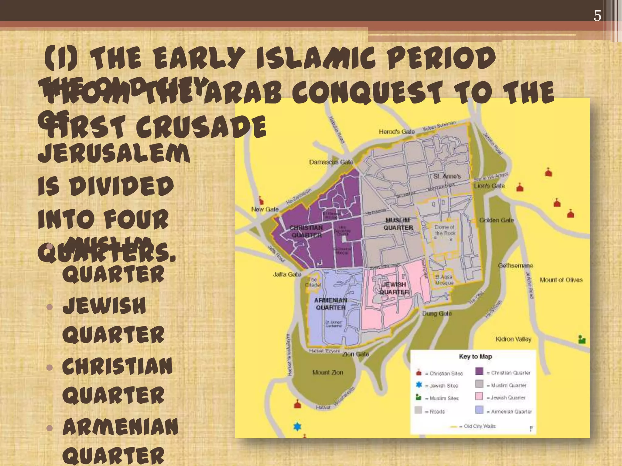 Islamic architecture in jerusalem | PPTX