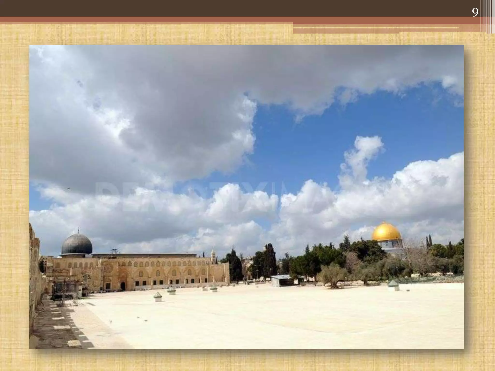 Islamic architecture in jerusalem | PPTX