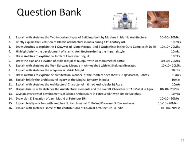 Islamic architecture ksm dsatm 2013 | PPTX | Islam | Religion ...