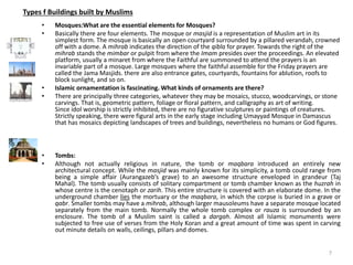 Islamic architecture ksm dsatm 2013 | PPTX | Islam | Religion ...