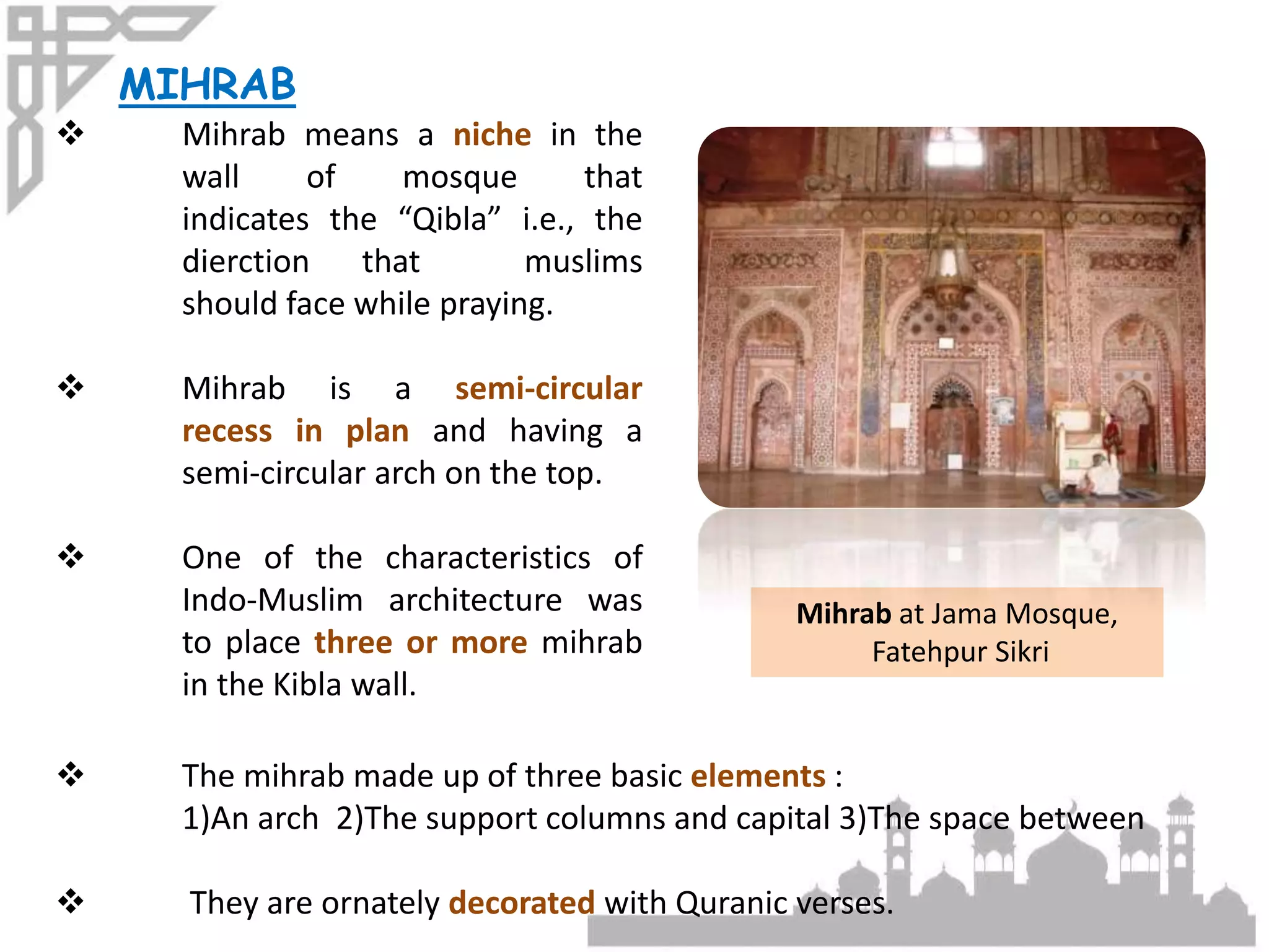 Islamic architecture of India | PPTX