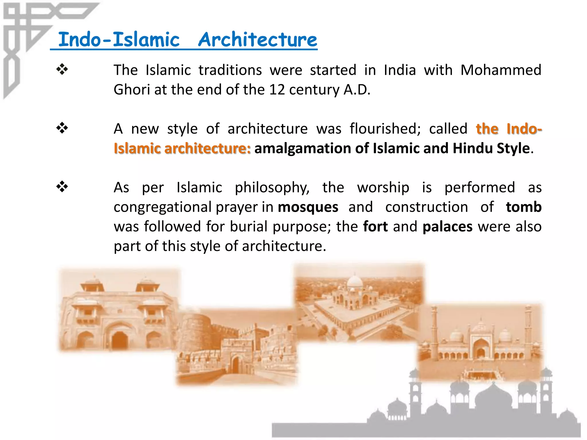 Islamic architecture of India | PPTX