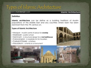 Islamic Architecture History | PPTX