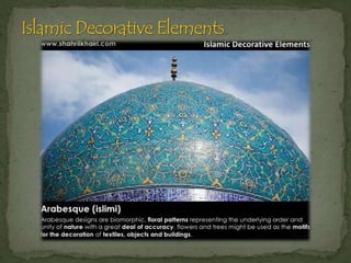 Islamic Architecture History | PPTX