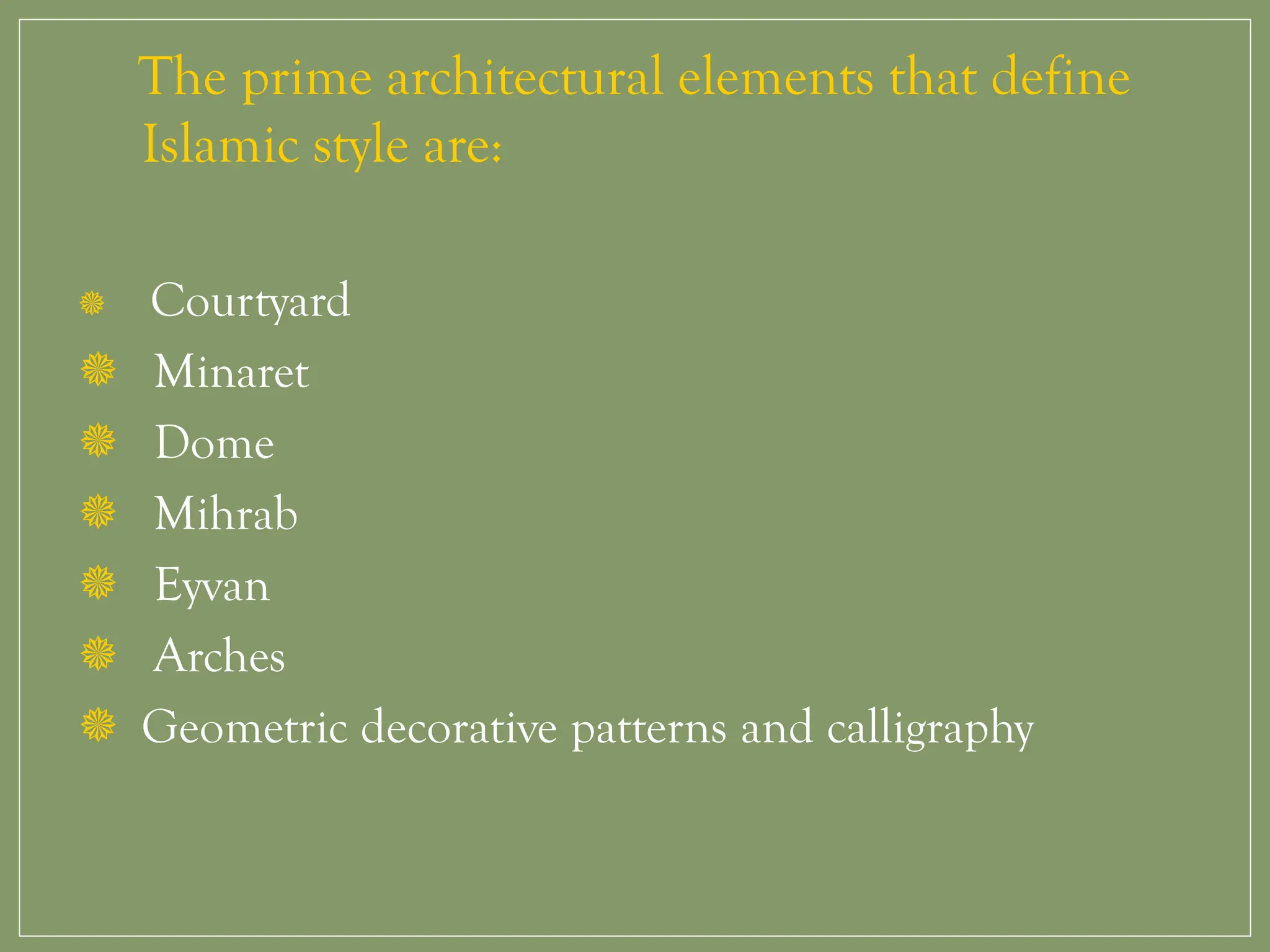 Introduction to Islamic Art, Design and Architecture | PDF