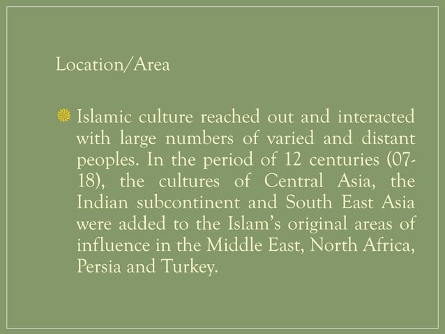 Introduction to Islamic Art, Design and Architecture | PDF