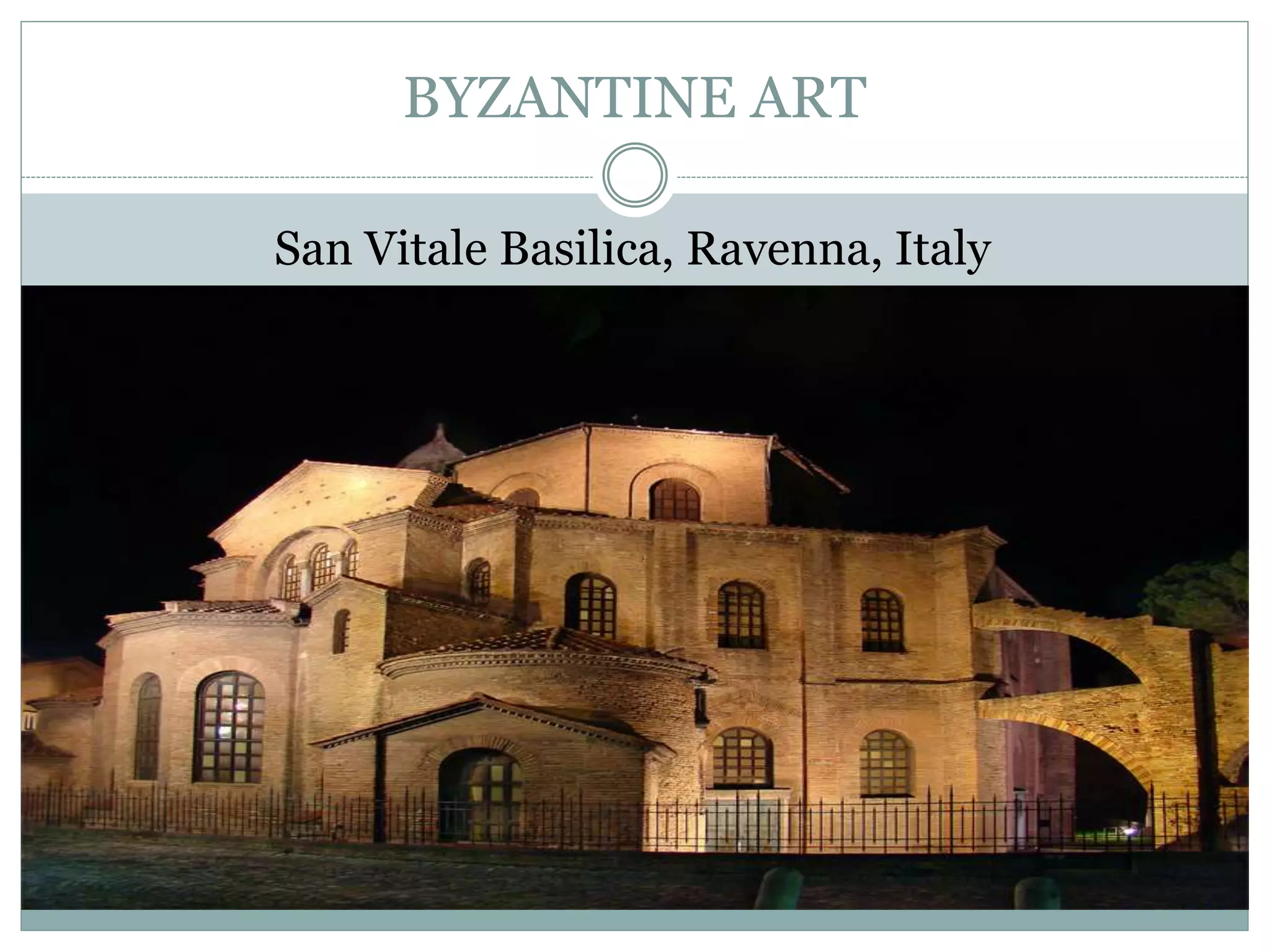 Islamic art and byzantine art | PPTX