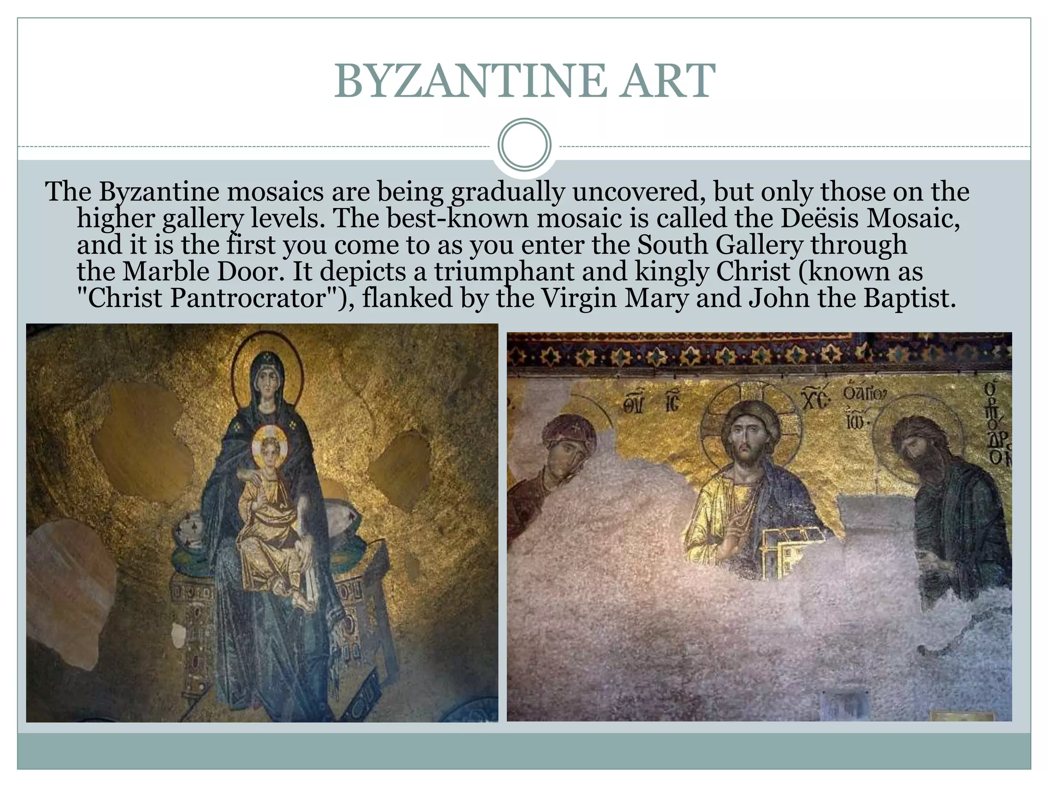 Islamic art and byzantine art | PPTX