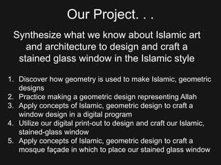 Islamic art and stained glass | PDF