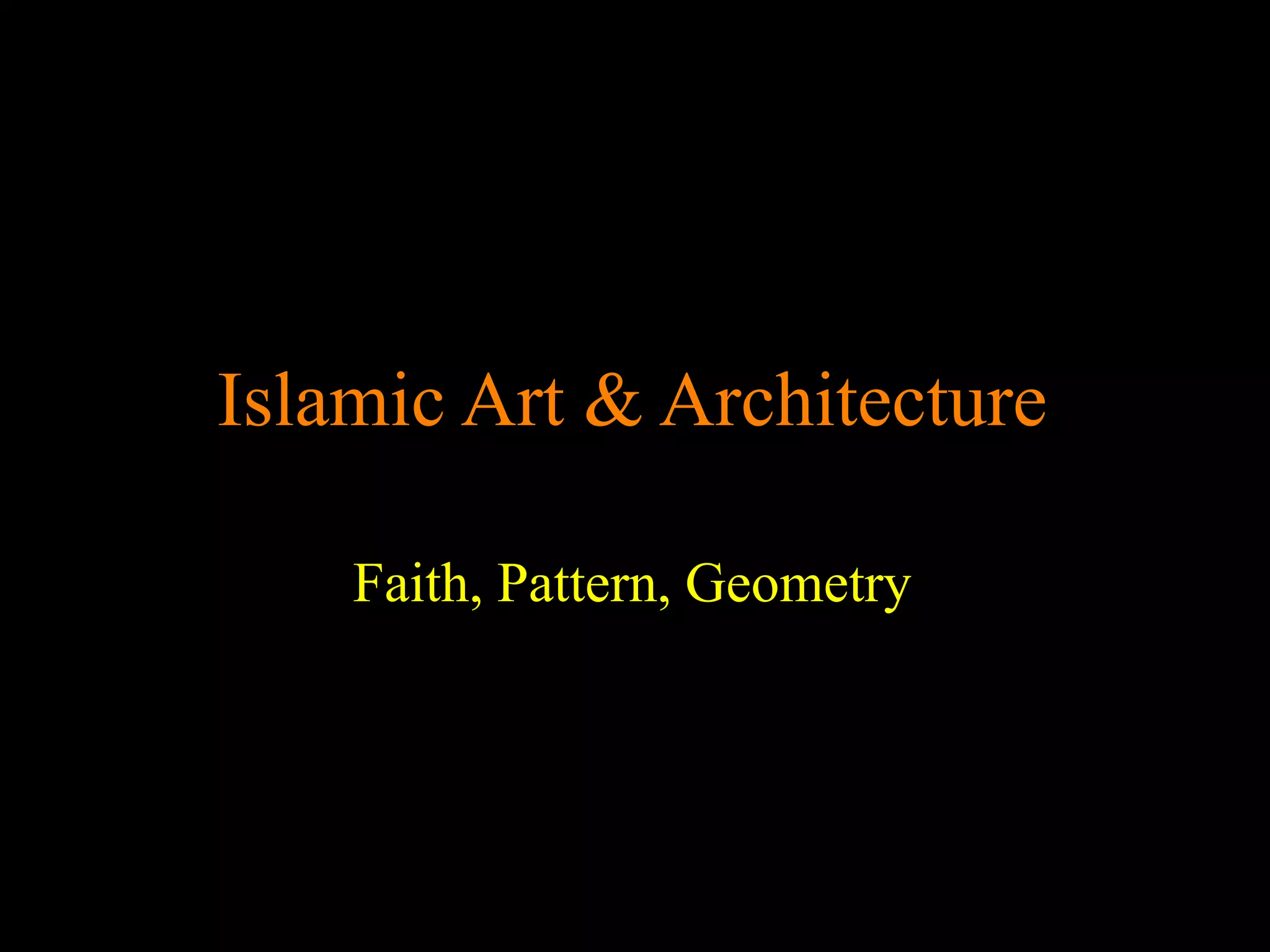 Islamicartpresentation | PPT