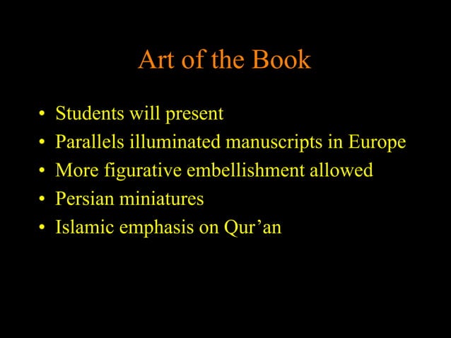 Islamicartpresentation | PPT