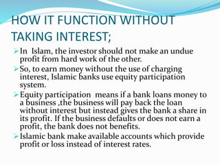 Islamic banking | PPTX