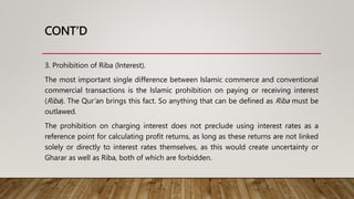 Introduction to Islamic Banking and Finance.Part3 | PPTX