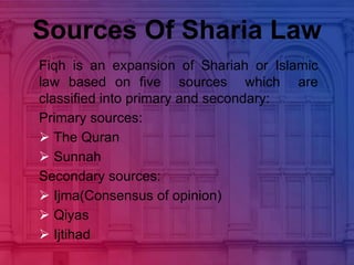 Islamic banking and finance presentation | PPTX