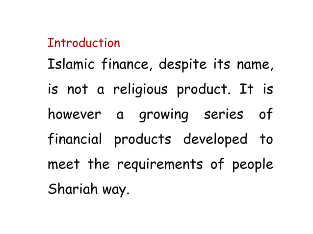 Islamic banking concepts and practices | PPTX | Consumer Banking ...